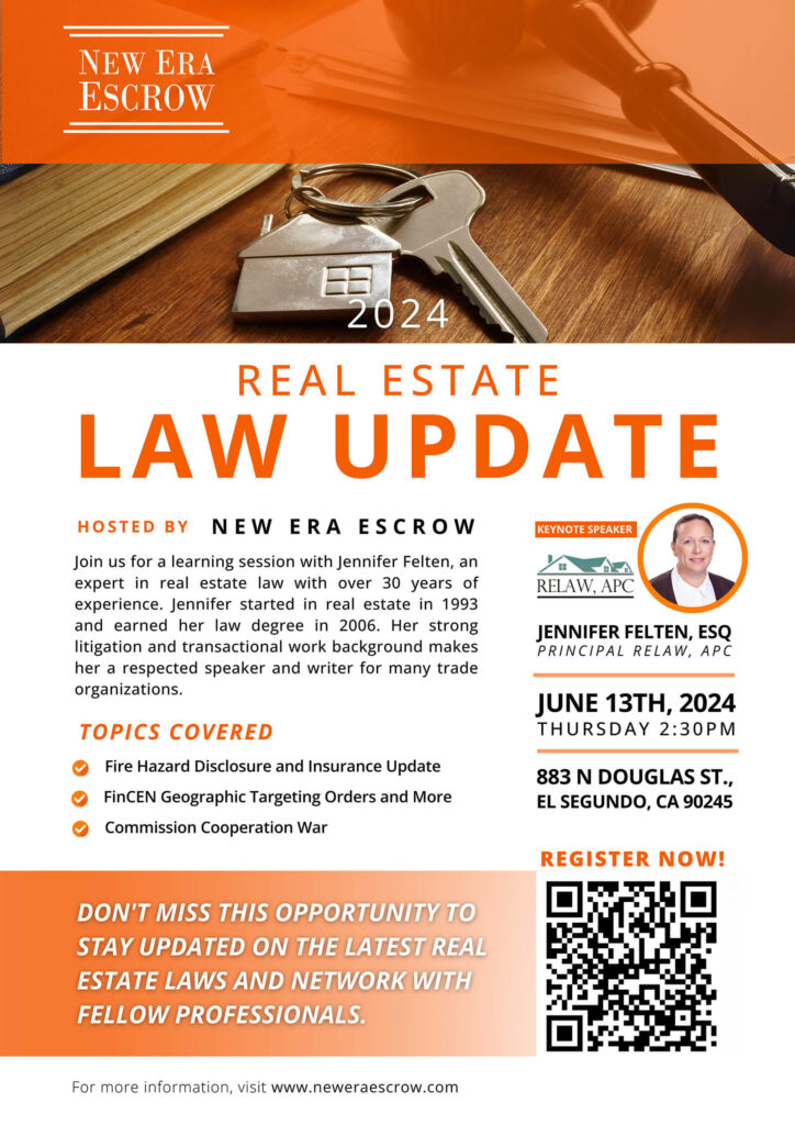 Upcoming Events - New Era Escrow